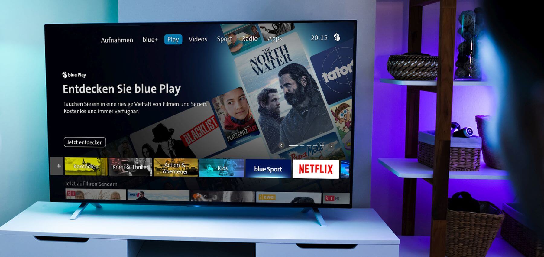 Swisscom lanciert Videothek «blue Play» - moneyland.ch